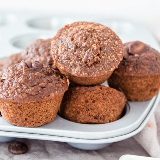 Muffins de Avena y Chocolate - Bake and Share